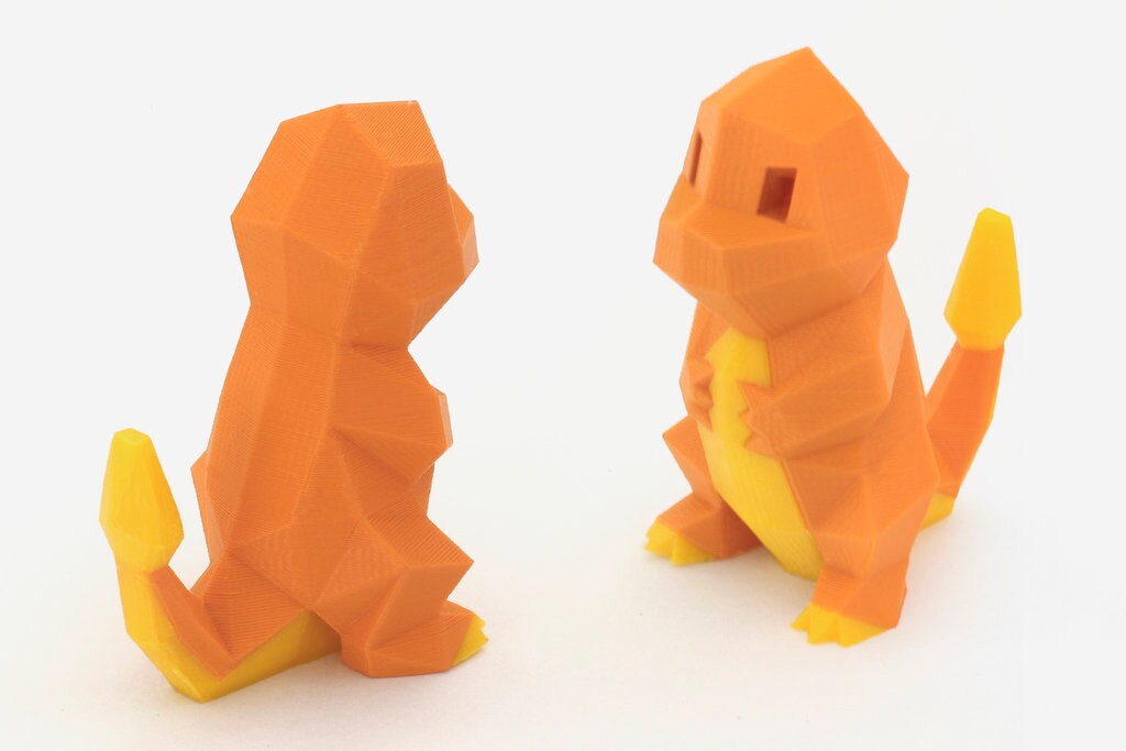 Papercraft Charmander Pokemon Paper 3D Template - Etsy
