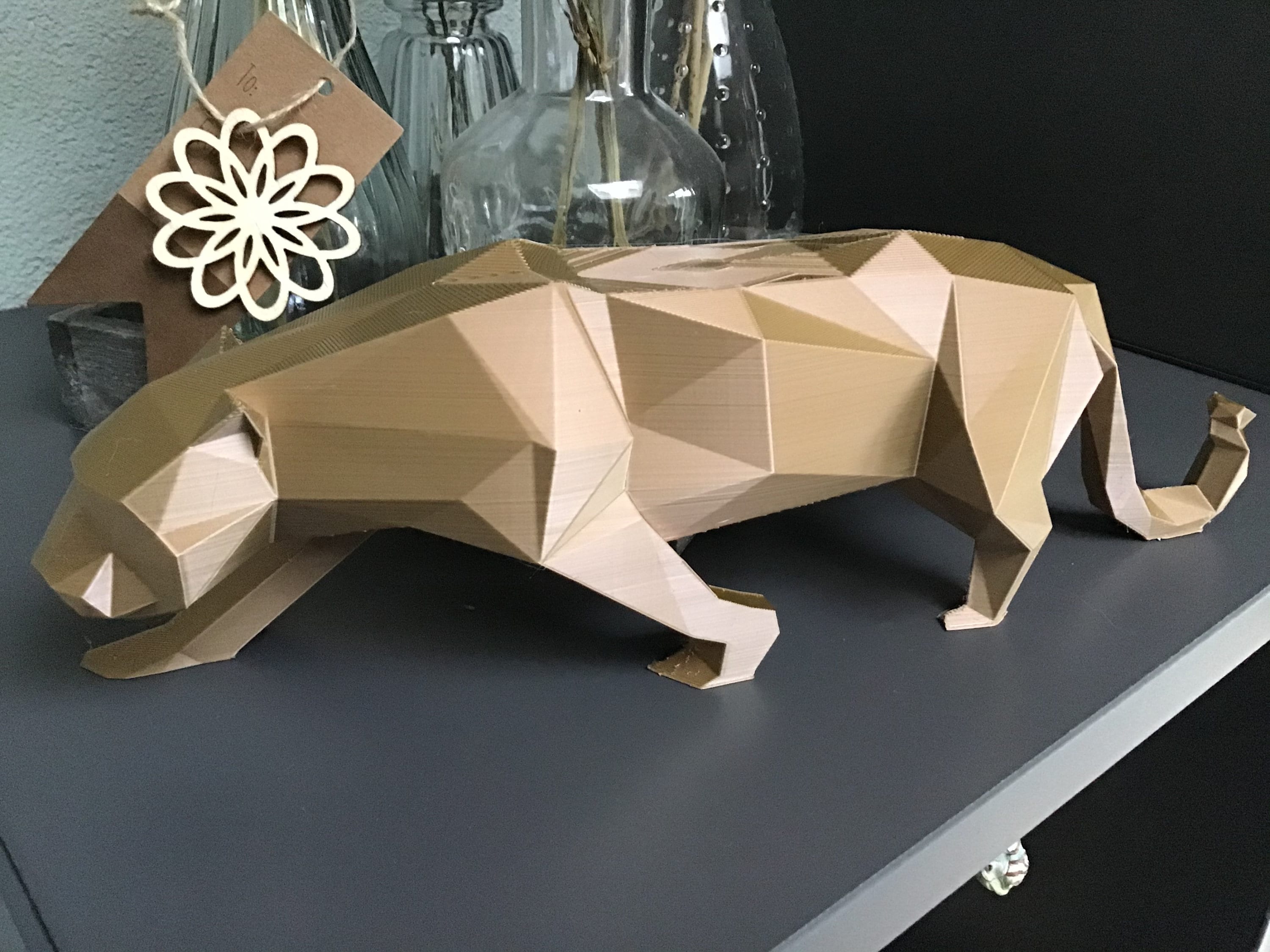 Paper Black Panther Papercraft 3D Template - Etsy
