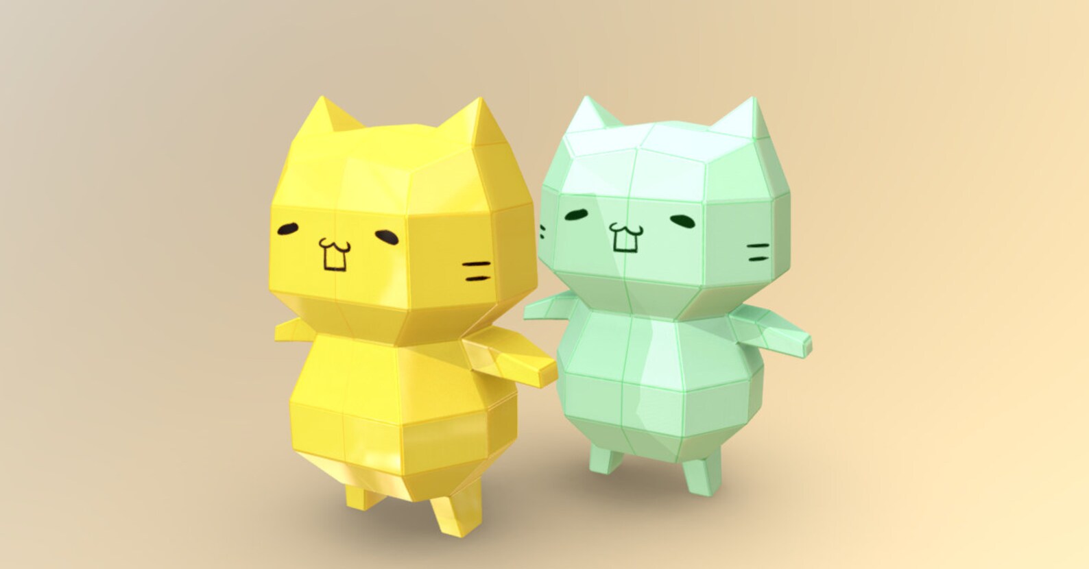 Japanese Cat Mitchiri Neko 3d Papercraft Free Printable Papercraft Templates Xxx Porn Sex Pics 