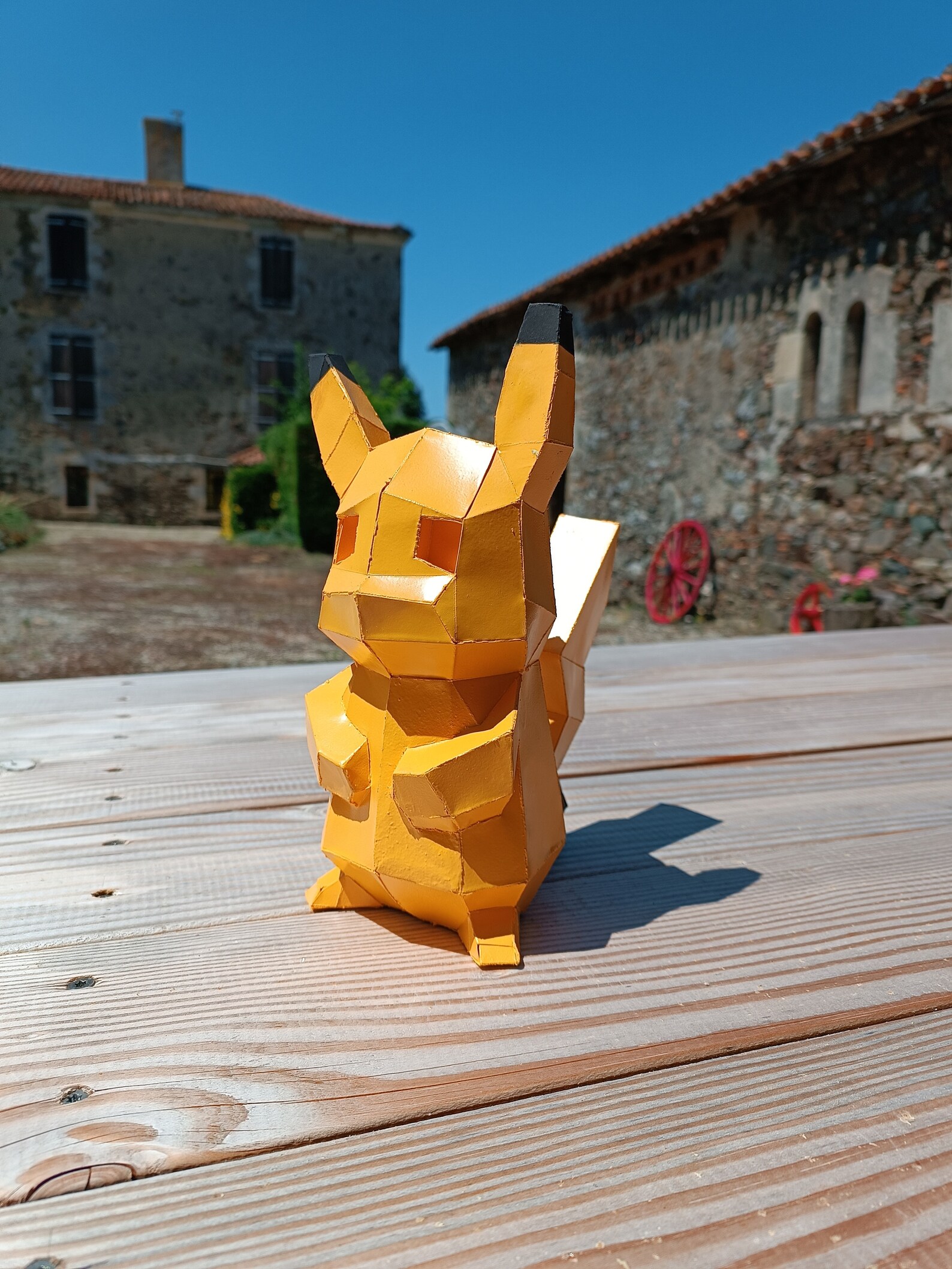Papercraft Pikachu Pokemon Paper 3D Template - Etsy