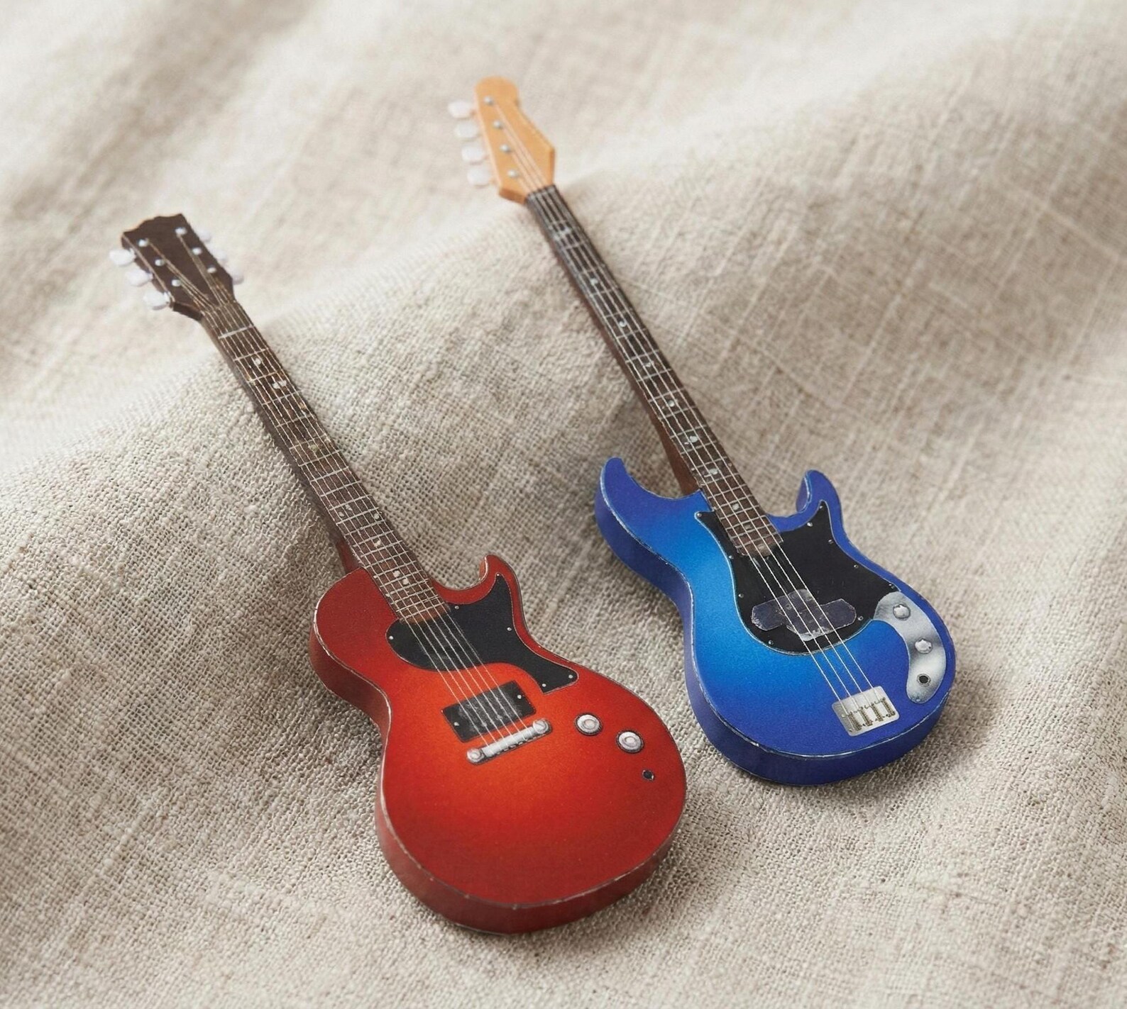 Papercraft Mini Rock Band: DIY Musician Set Digital Pattern - Create ...