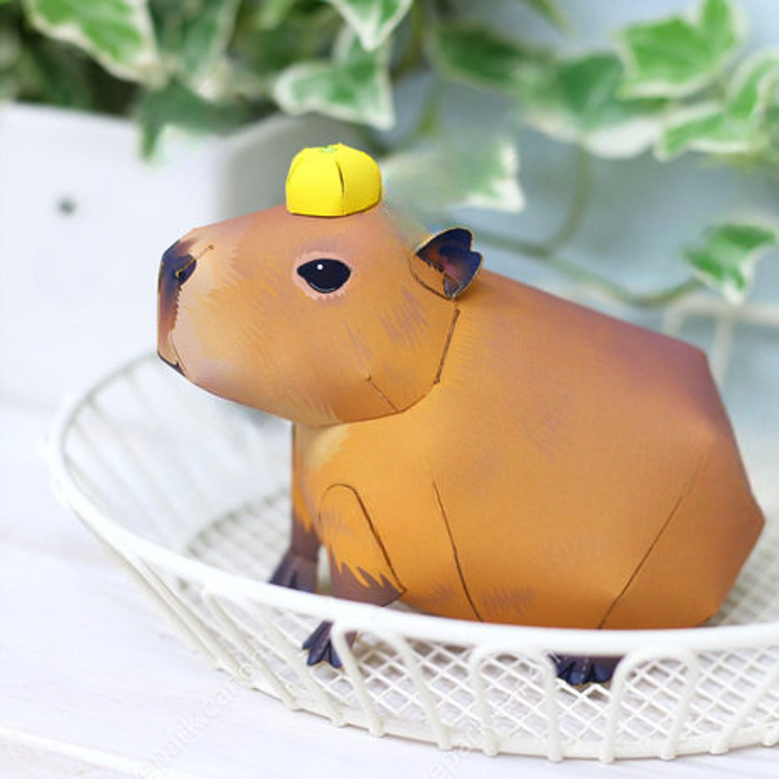 Papercraft Capybara Template - Printable PDF - Etsy