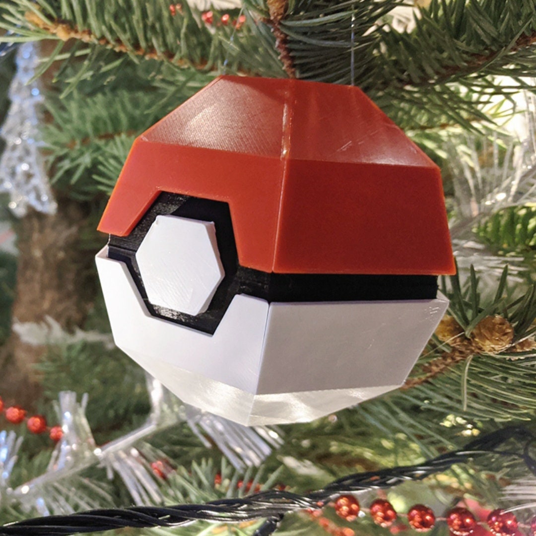 Paper Pokeball Pokemon Papercraft 3D Template - Etsy