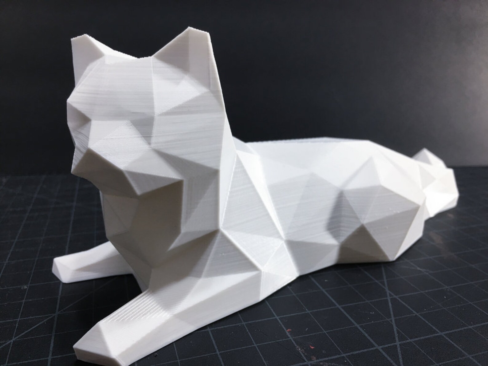 Papercraft Cat Paper 3D Template - Etsy