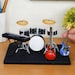 Papercraft Mini Rock Band: DIY Musician Set Digital Pattern - Create ...