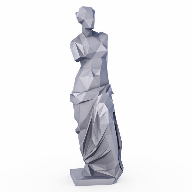 Papercraft Venus Statue Sculpture Paper 3D Template - Etsy