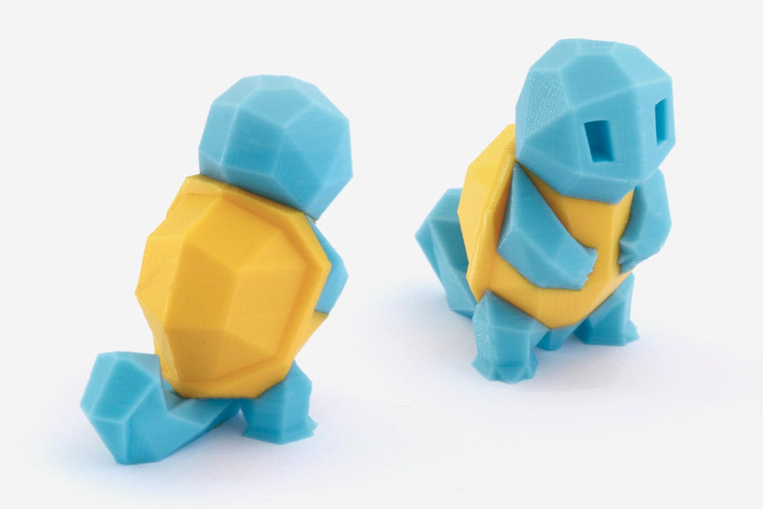 Papercraft Squirtle Pokemon Paper 3D Template - Etsy