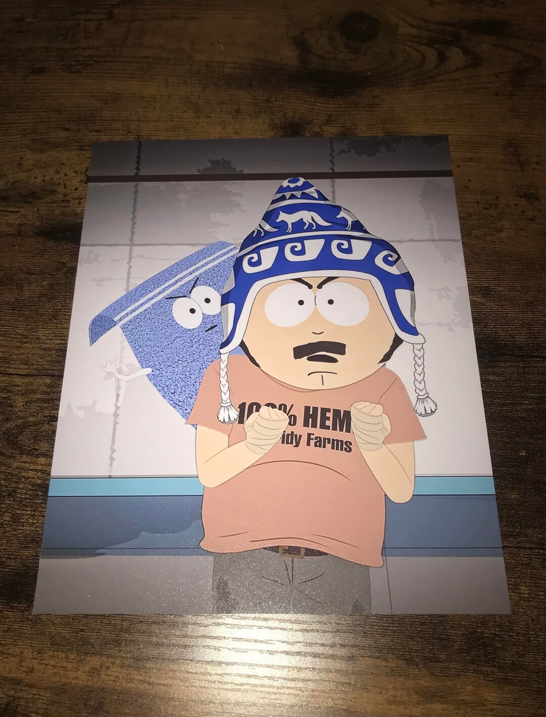 South Park Randy & Towelie 10x8 Poster Print Deluxe Satin Surface ...
