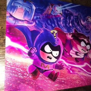 South Park Superhero's and Villains 10x8 Poster Print Deluxe Satin ...