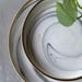 Handmade Marble Design Dinnerware Set, Dinner Plate, Modern Dinnerware ...