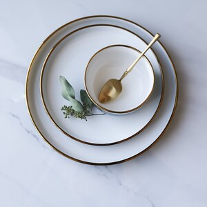 Blue Dinnerware Set, Blue Plates, Blue and White Plates, Modern ...