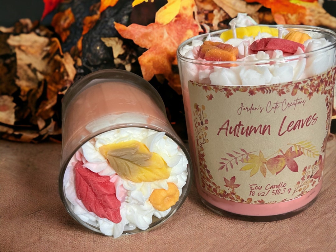 Fall Leaves Highly Fragrant Fall Candles Gift Fall - Etsy