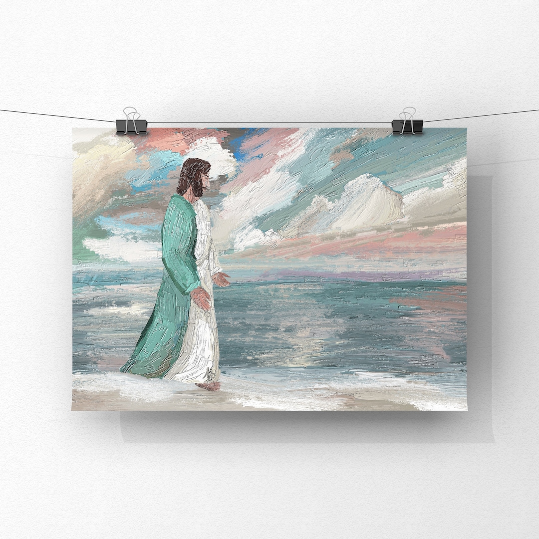 Jesus Christ Art Print - Instant Download - Original Artwork - “creator ...