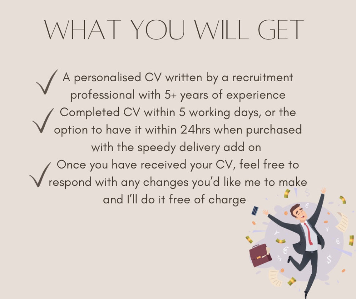 School/college Leaver CV Writing Service - Etsy