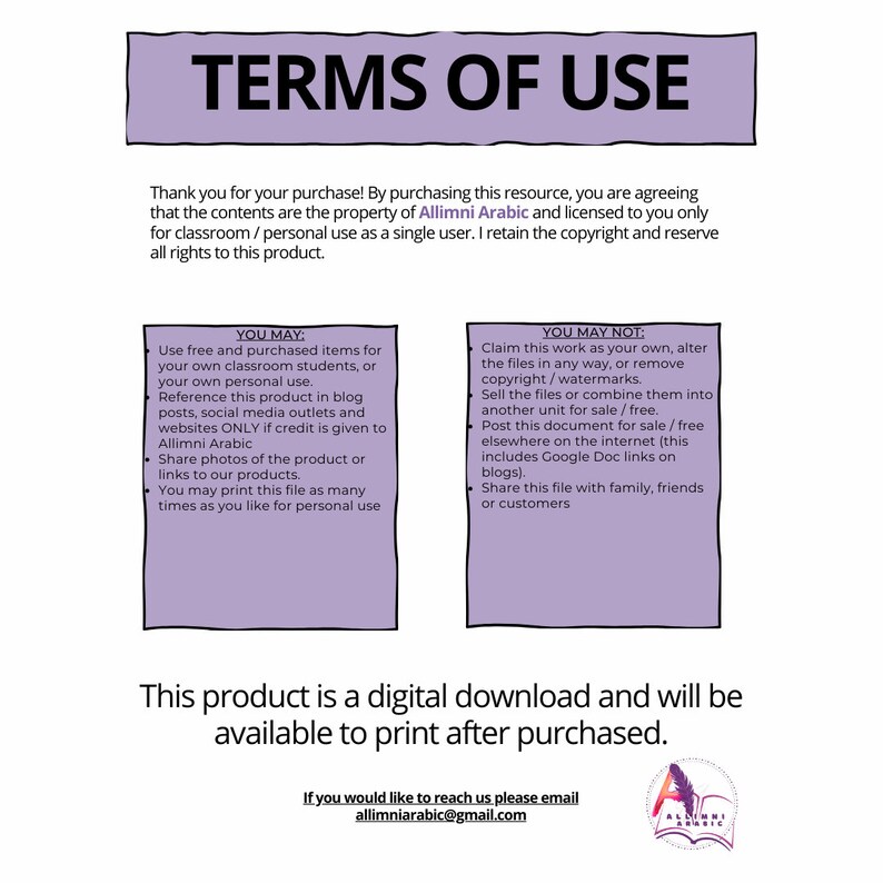 Arabic Numbers Learning Poster: Educational Teaching Material (digital ...