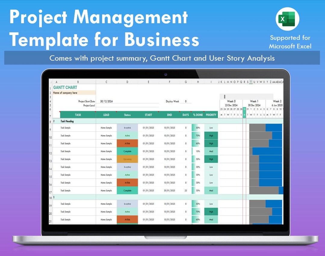 Ultimate Project Management Toolkit: 3-in-1 Project Management Excel ...