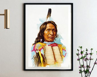 Chief Red Cloud - Etsy