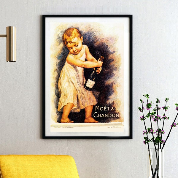 Moet Chandon Poster - Etsy