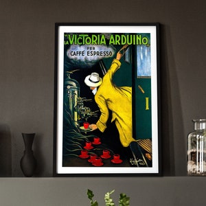 Victoria Arduino per Cafe Espresso Vintage Poster by Leonetto Cappiello ...