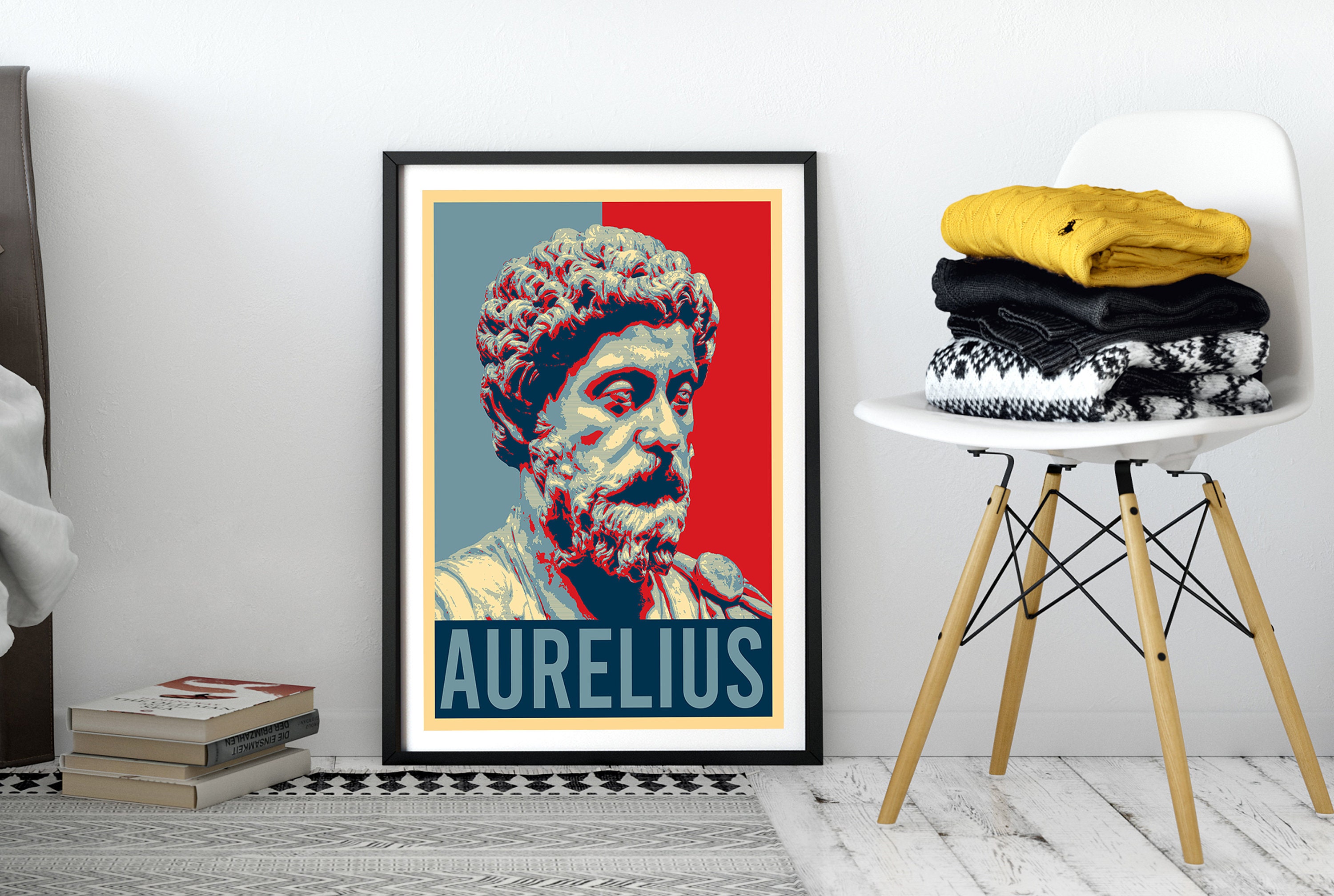 Marcus Aurelius Wall Art , Marcus Aurelius Hope Poster, Canvas Print ...