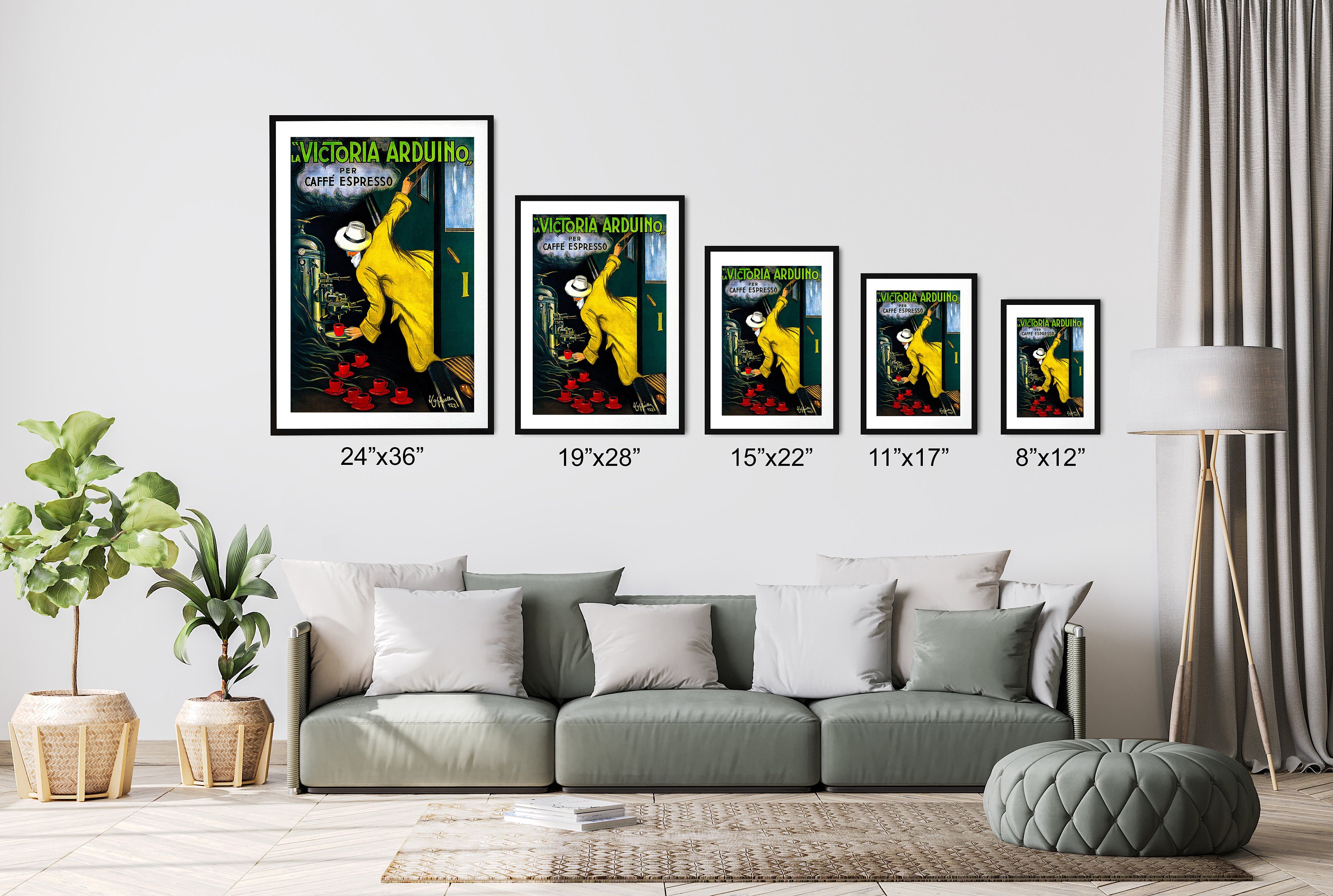 Victoria Arduino per Cafe Espresso Vintage Poster by Leonetto Cappiello ...