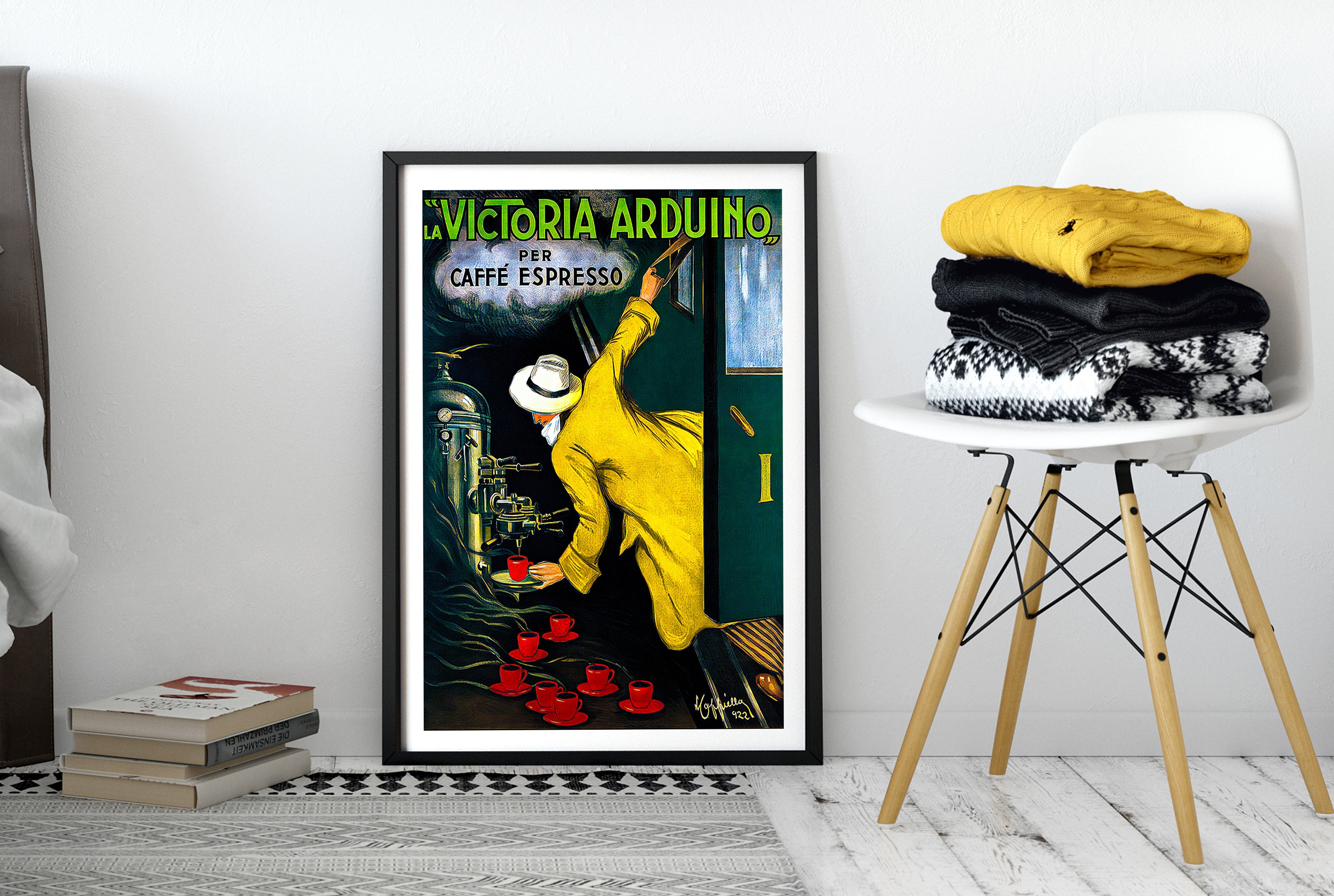 Victoria Arduino per Cafe Espresso Vintage Poster by Leonetto Cappiello ...
