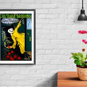 Victoria Arduino per Cafe Espresso Vintage Poster by Leonetto Cappiello ...