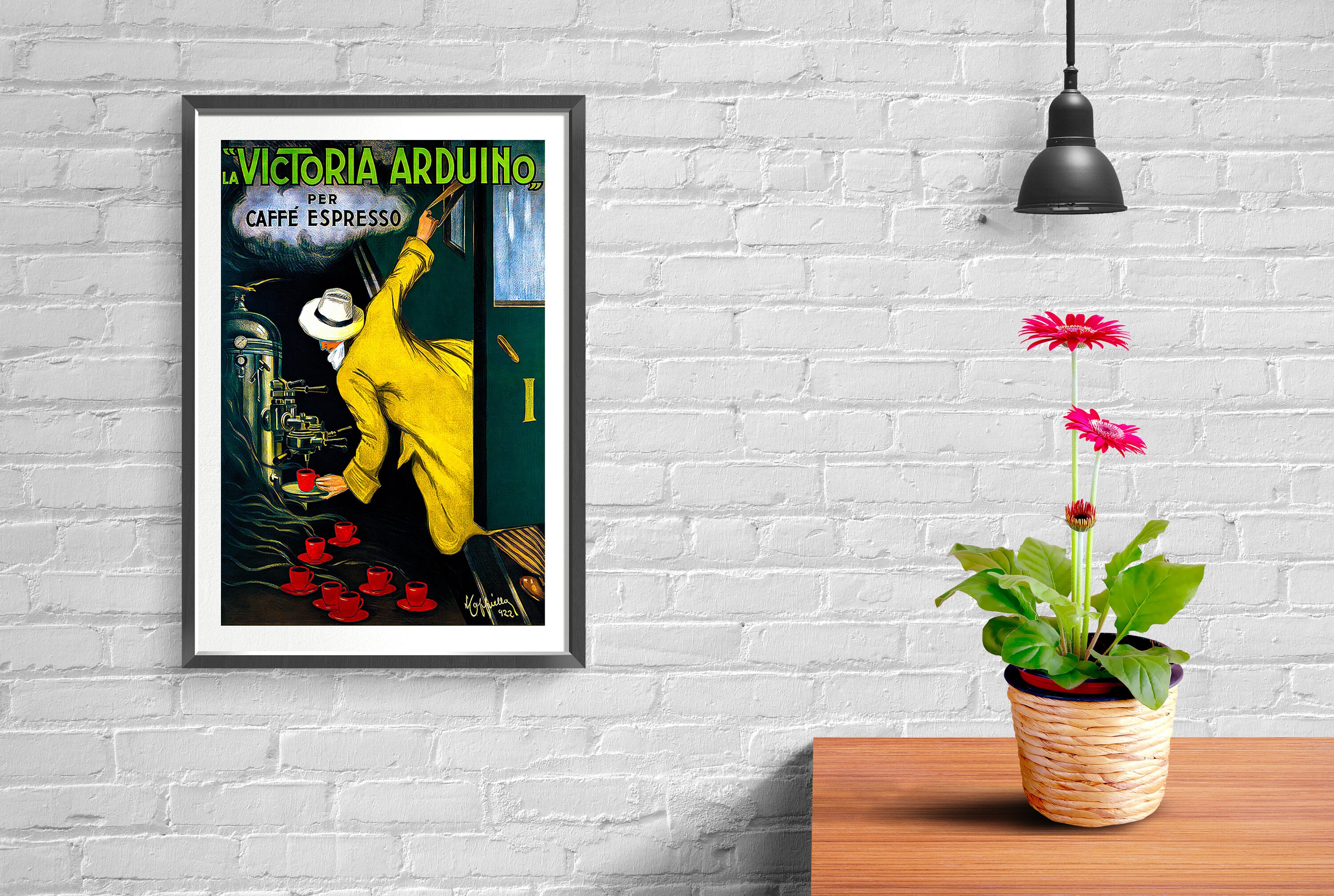Victoria Arduino per Cafe Espresso Vintage Poster by Leonetto Cappiello ...
