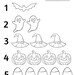 Halloween Themed Math Worksheets (pre-k) - Etsy
