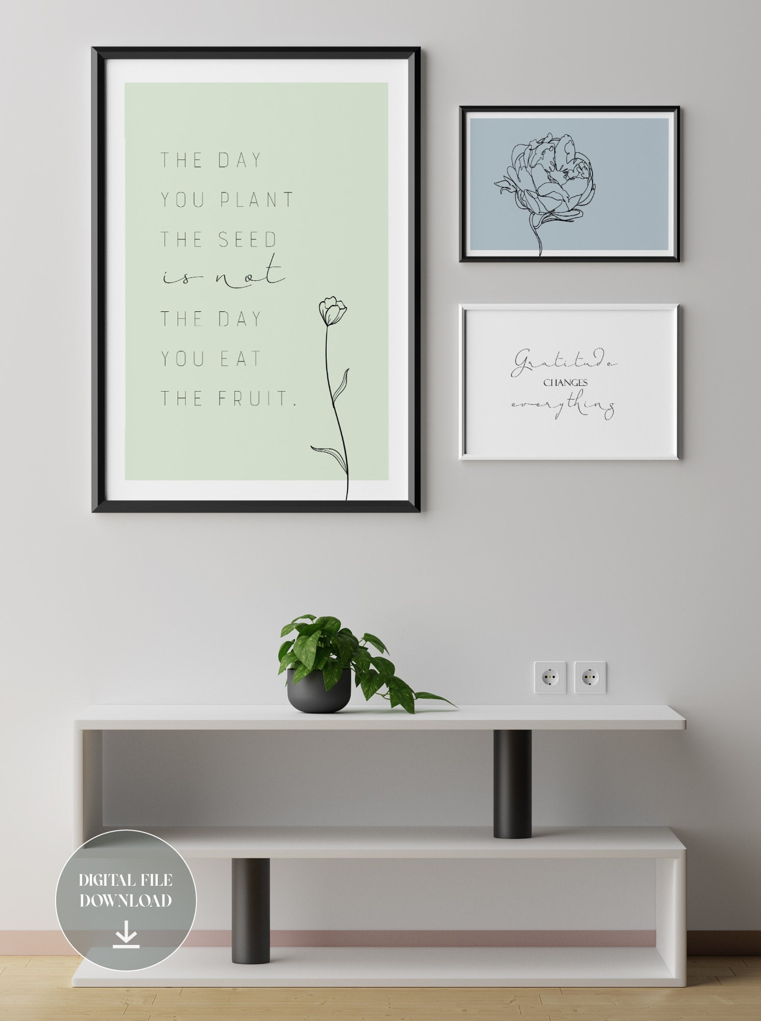 15 Mental Health Growth Mindset Therapist Office Decor Signs Counseling ...