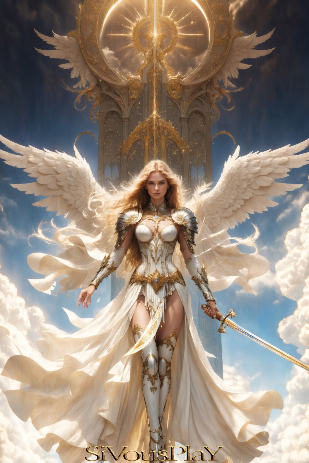 Female Archangels Collection #4, Instant Download, Printable Art ...