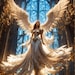 Baroque Angel Digital Art Print: Fantasy Religious Poster (digital ...