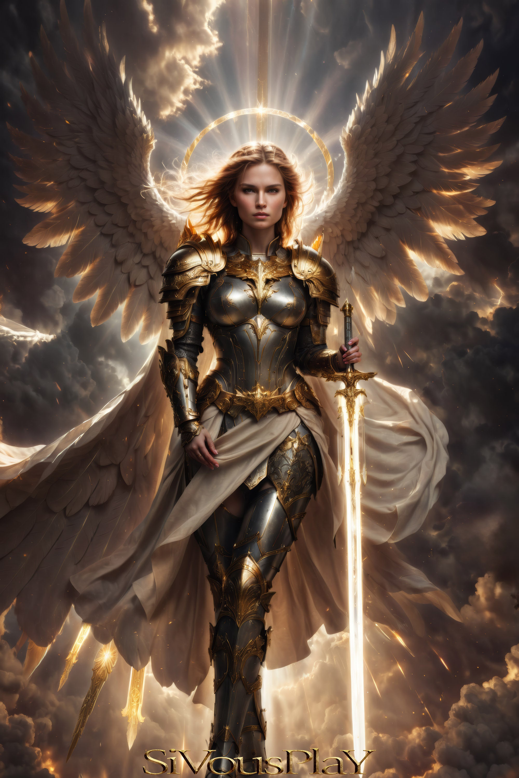 Female Archangels Collection 5, Instant Download, Printable Art ...