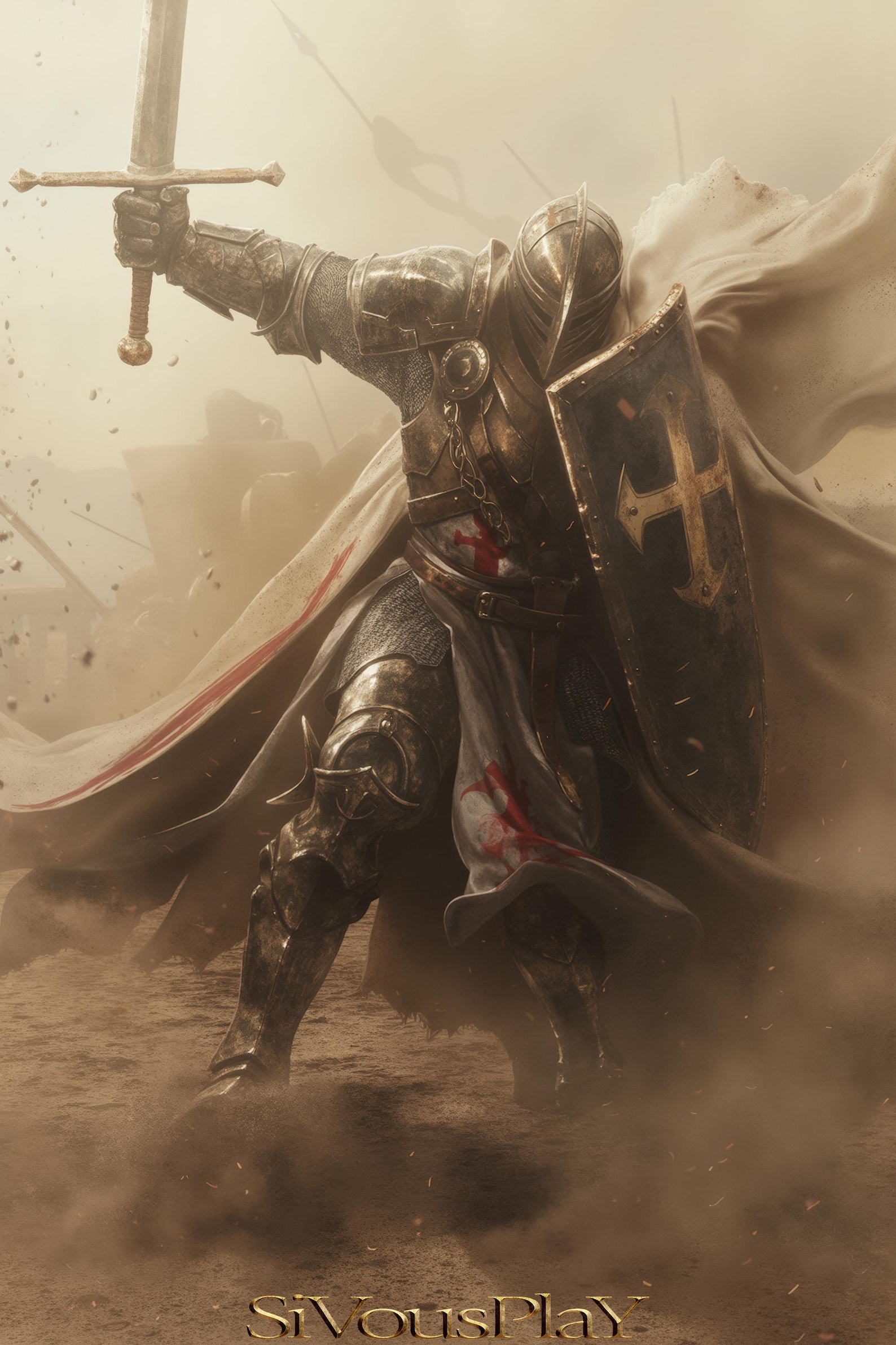Templars Collection #1, Instant Download, Printable Art, Fantasyart ...