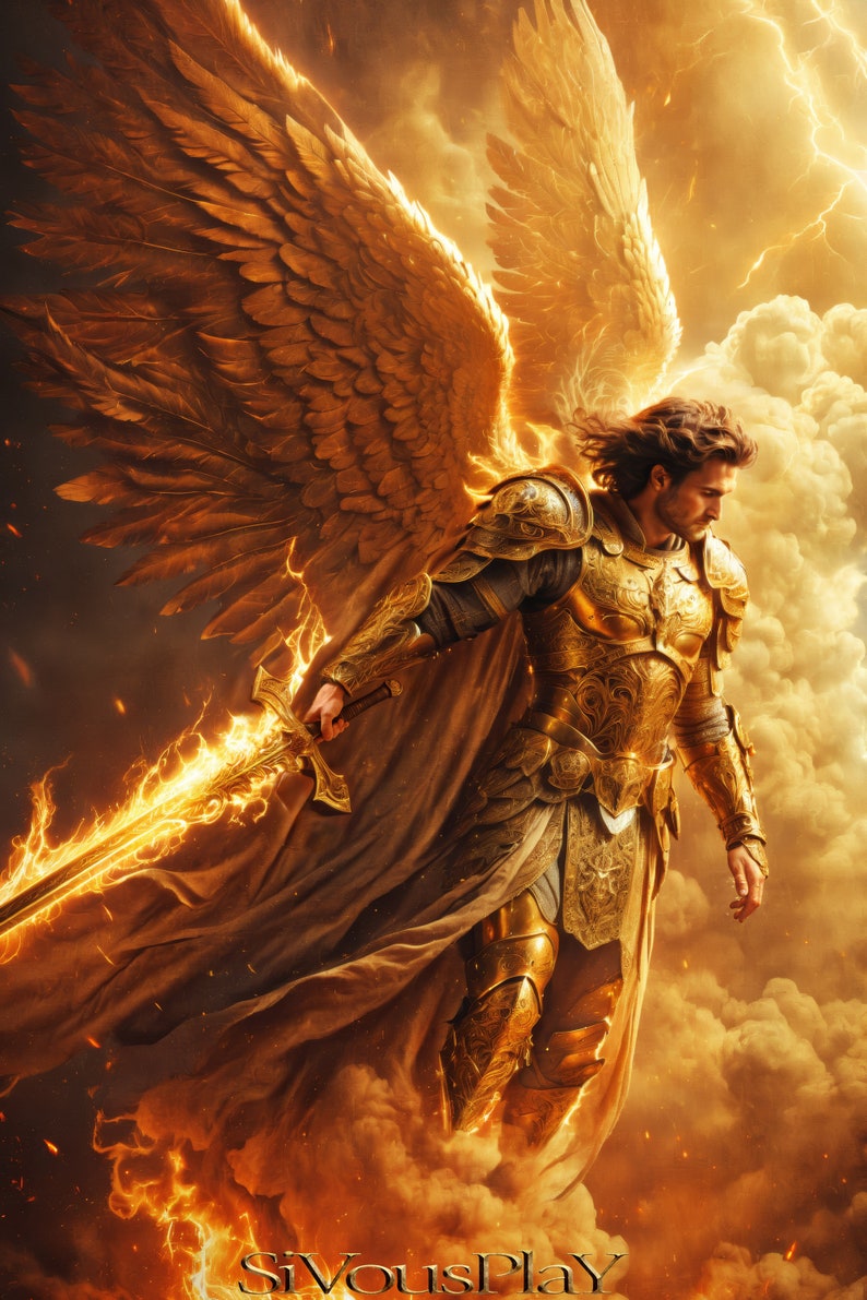 Holy Avenger Collection 1, Instant Download, Printable Art, Fantasyart ...