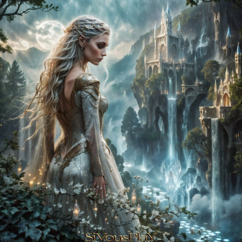 Fae Collection 1, Instant Download, Printable Art, Fantasy Art, Digital ...