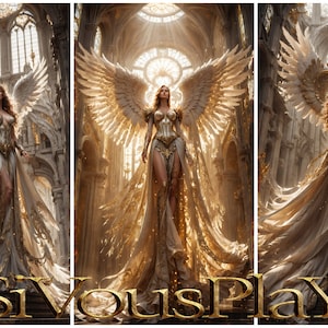 Baroque Angels Collection #1, Instant Download, Printable Art ...