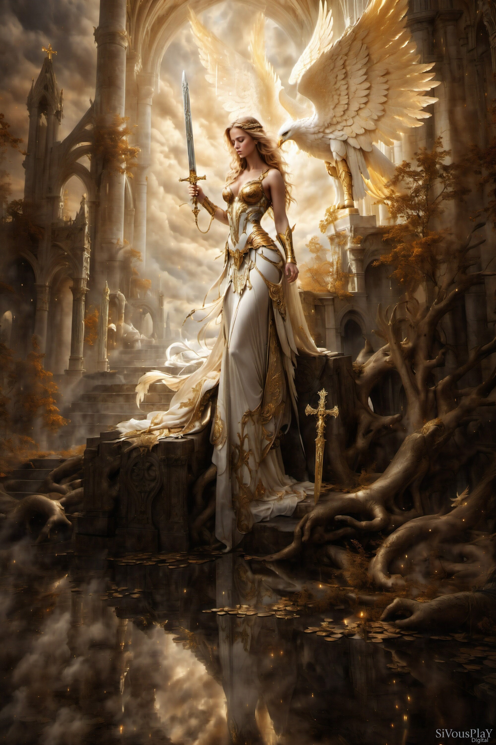 Heavenly Angels Collection #1, Instant Download, Printable Art ...