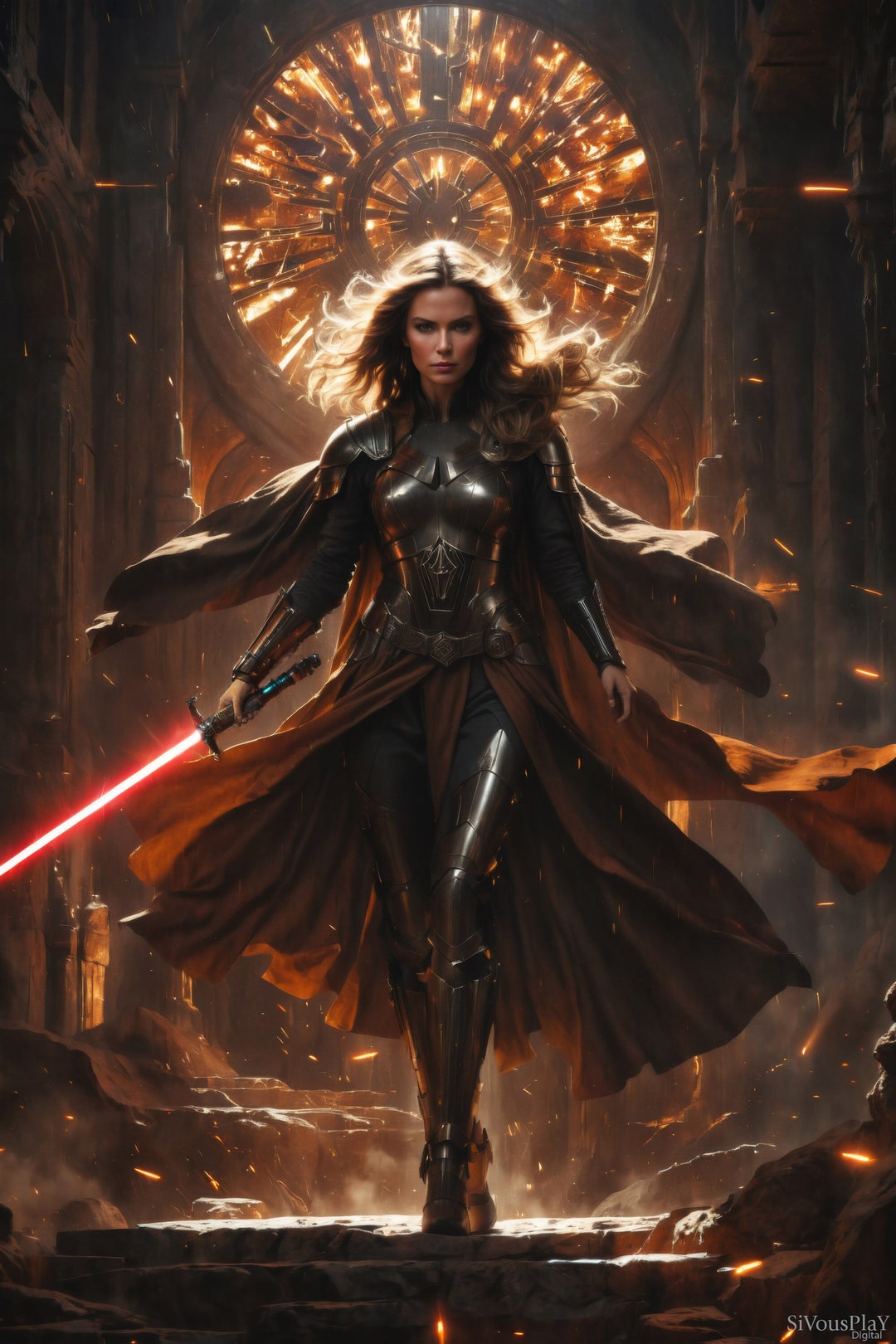 High Fashion Sith Art Print: Sci-fi Digital Poster (digital Download ...