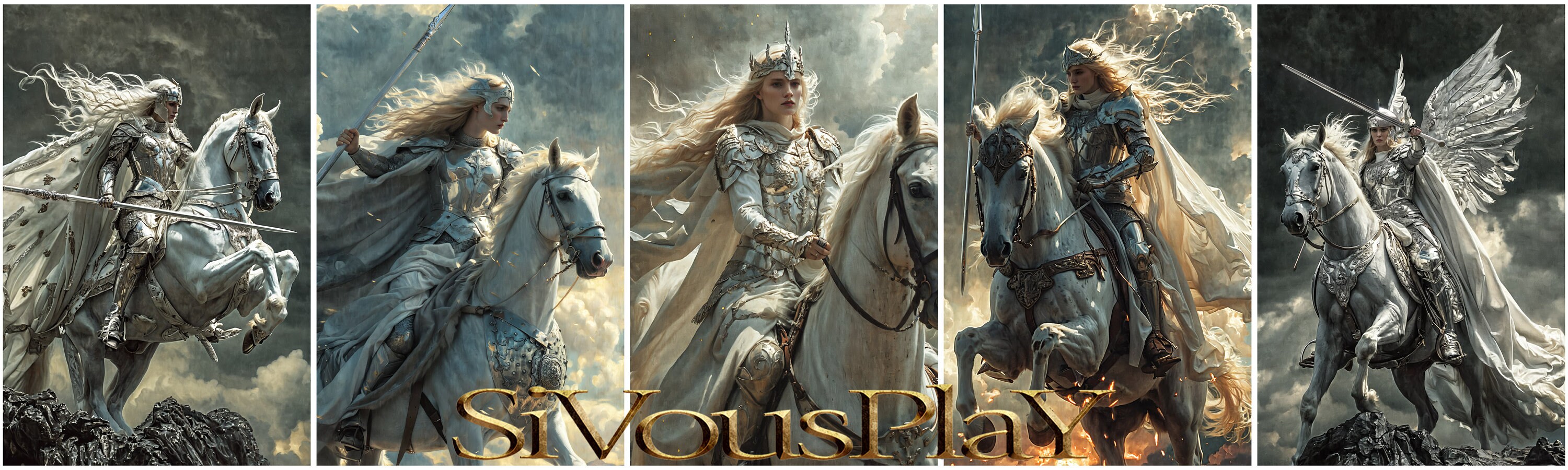 Eternal Knight Collection #1, Instant Download, Printable Art ...