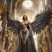 Baroque Angel Digital Art Print: Fantasy Religious Poster (digital ...