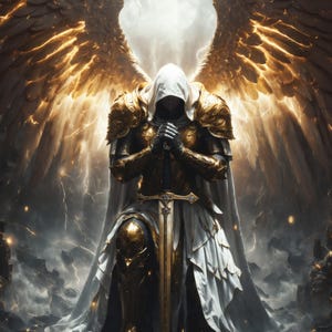 Winged Protector Art Print: Fantasy Legend Digital Download - Etsy