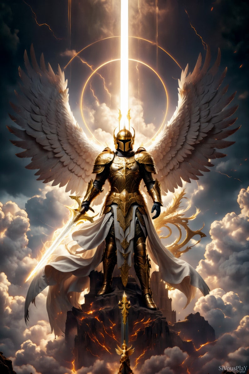 Archangels This is the Way Collection 1, Instant Download, Printable Art, Fantasyart Digital ...