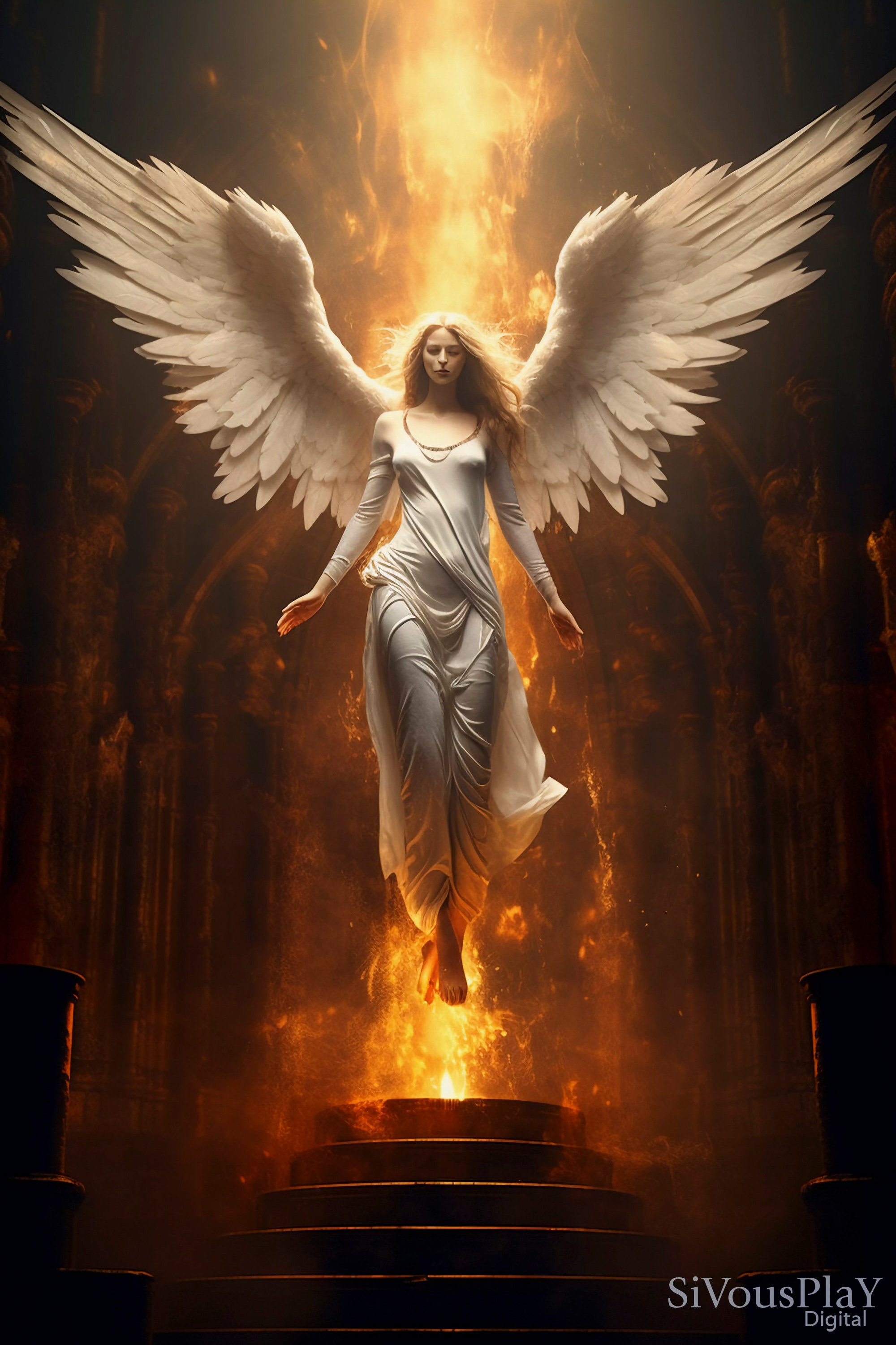 Ascension From the Holy Light Angels Collection, Instant Download ...