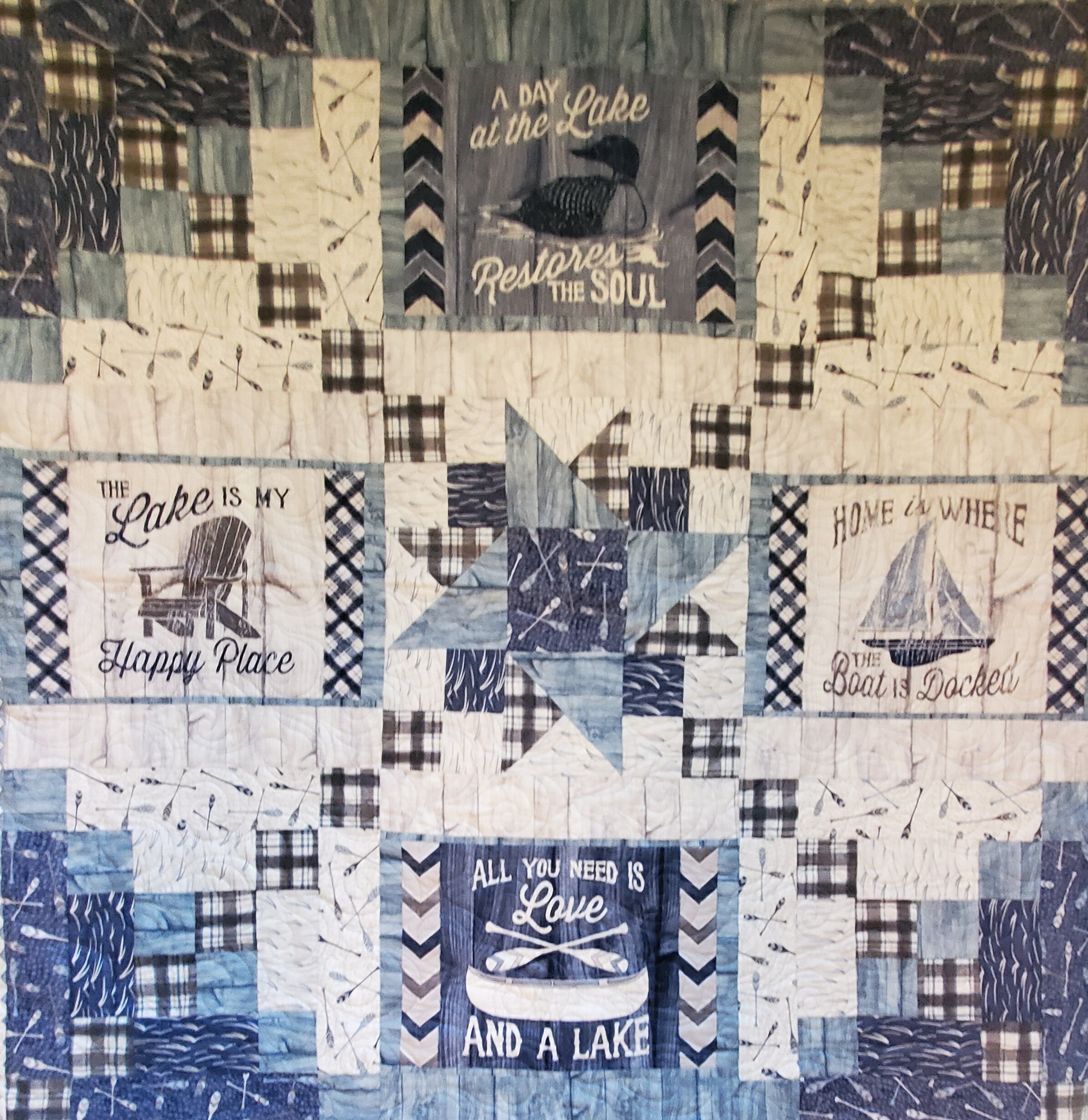 Lake Life Quilt - Etsy