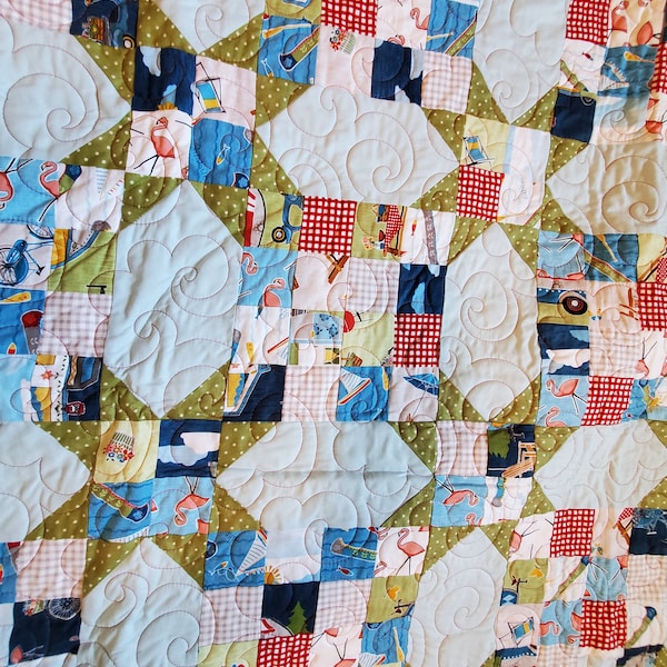 Camping Quilt - Etsy