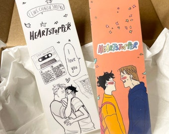 Heartstopper Bookmark - Etsy