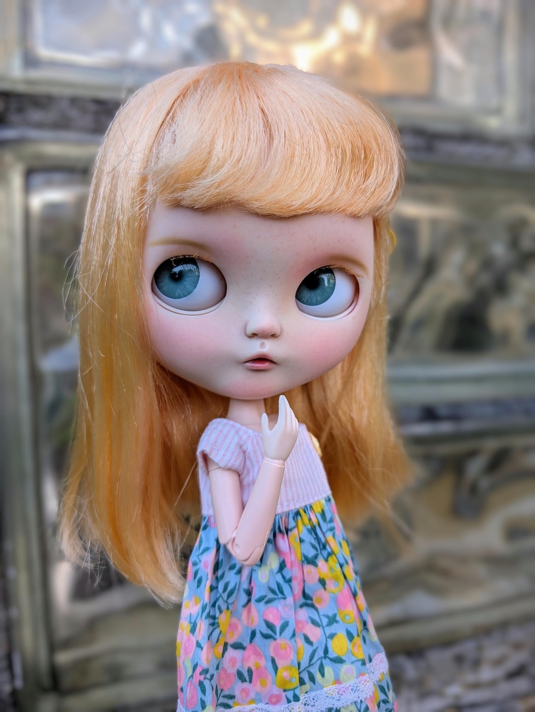 Rune - OOAK Custom Blythe Doll - Original "ice Rune" - Obitsu 22 Body ...