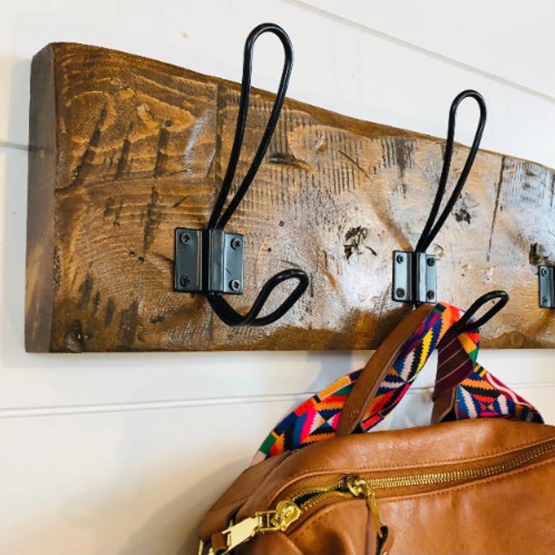 Rustic Coat Rack - Etsy