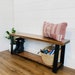 TV Stand Console With Solid Wood, TV Stand, Media Console With Metal ...